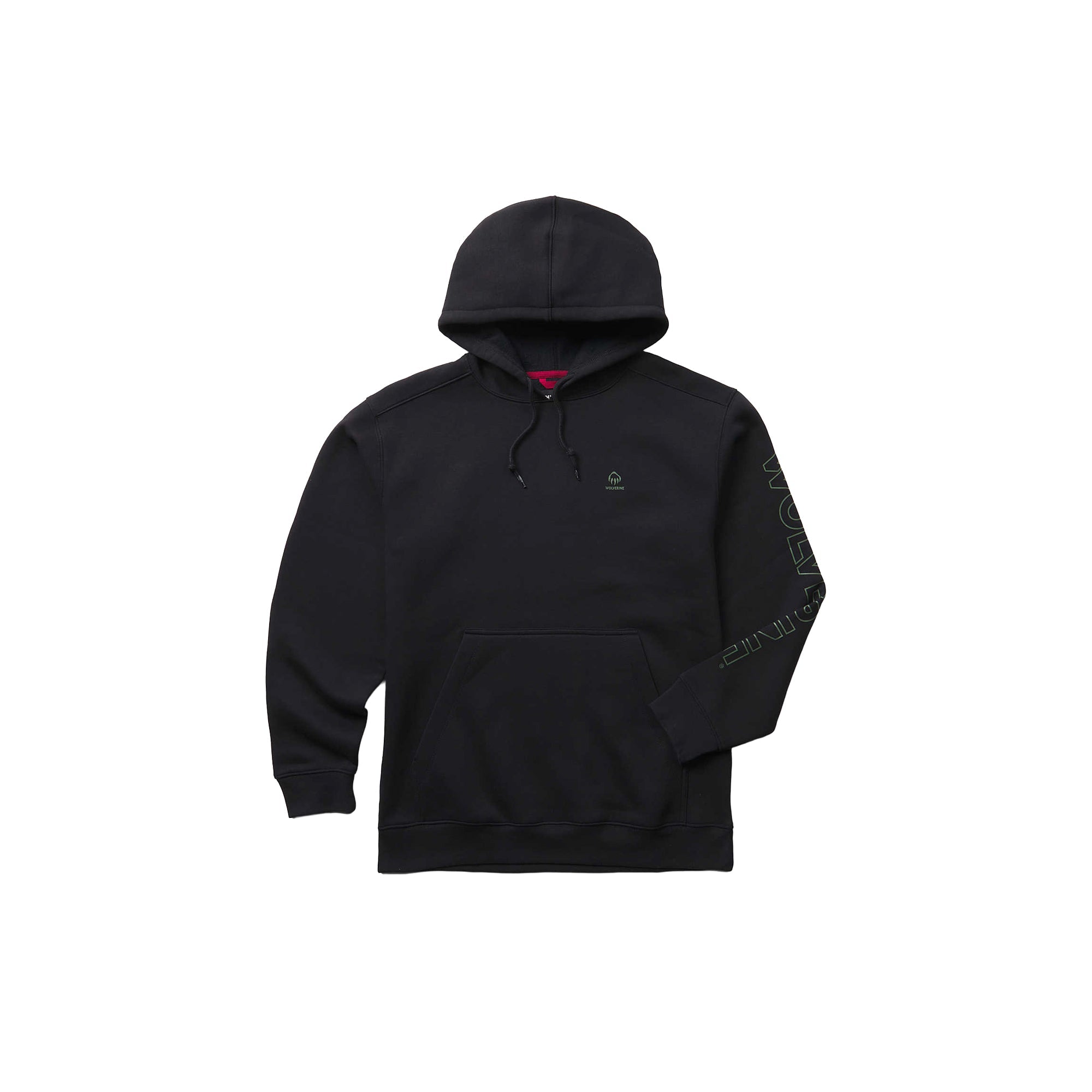 Wolverine Graphic Hoody Sleeve Open Logo Black – Shoeteria